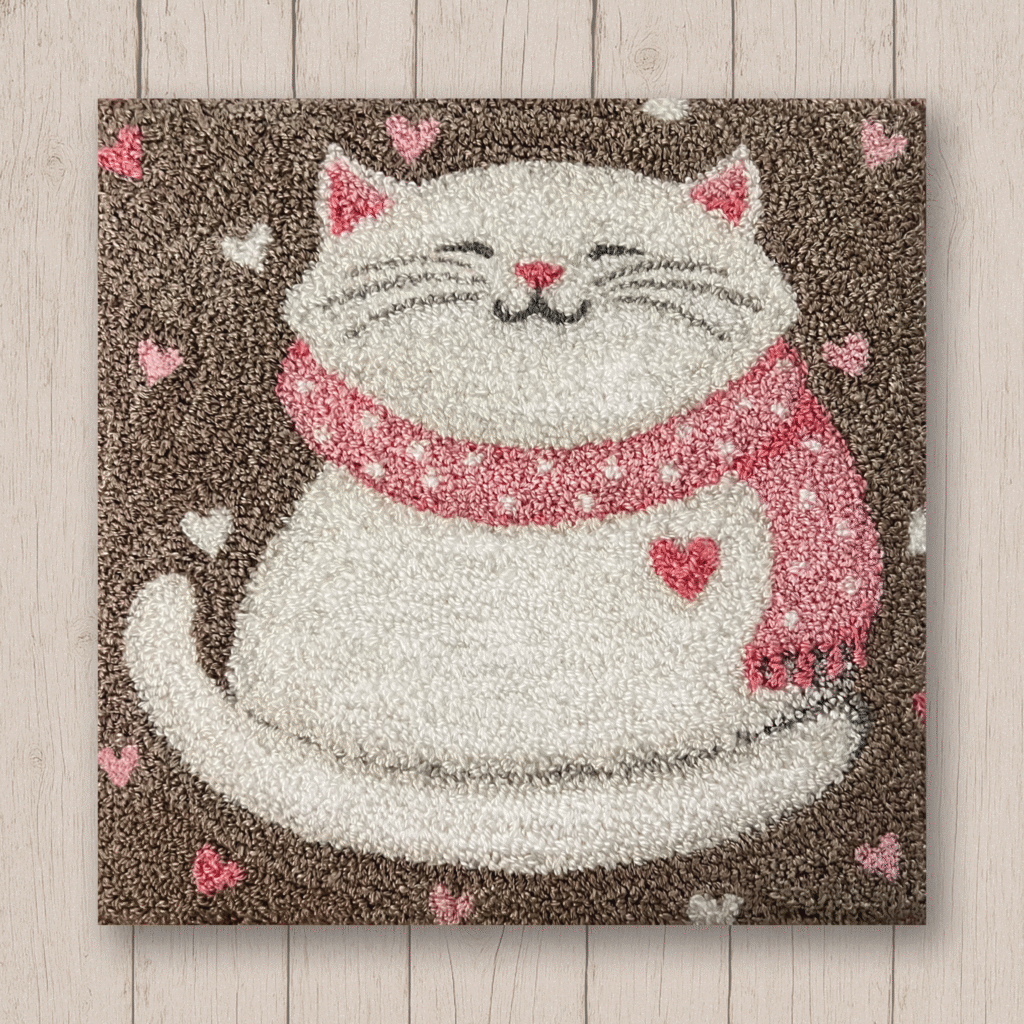 Free Punch Needle Patterns – happycatstitchery.com